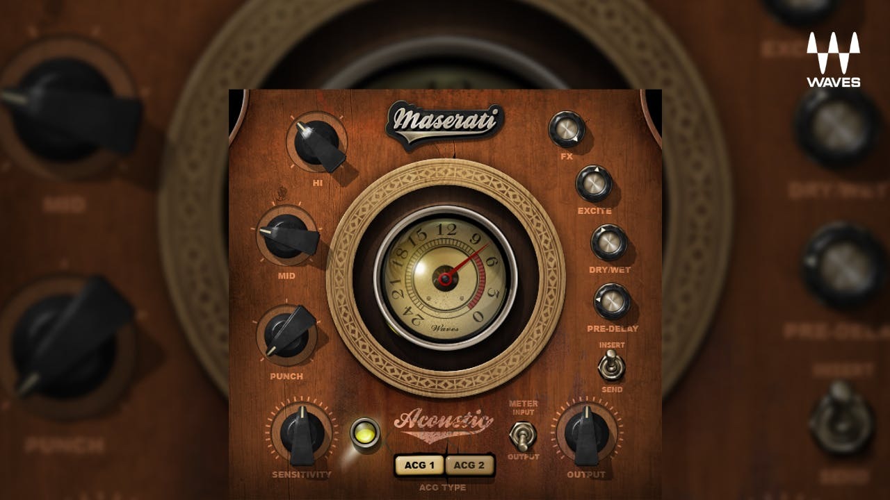 Waves Maserati ACG 效果器 Plugin (序號下載版)