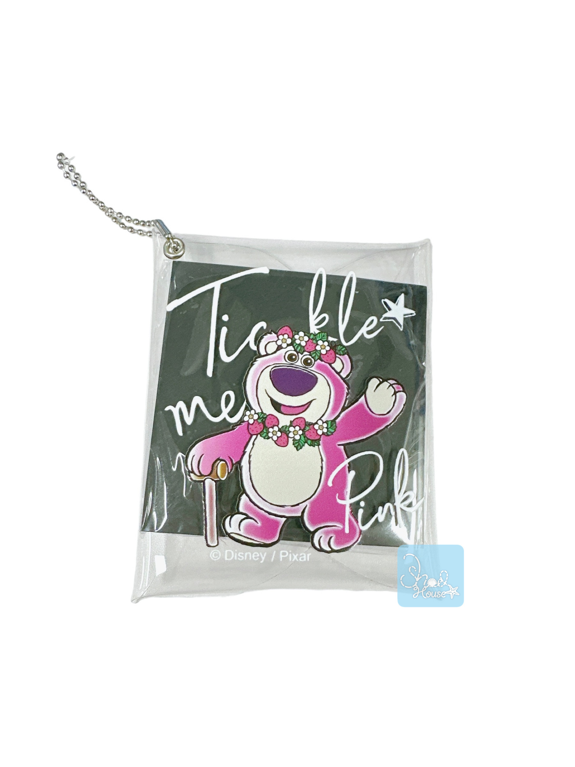 迪士尼 勞蘇 Lotso 透明收納連黑色Memo