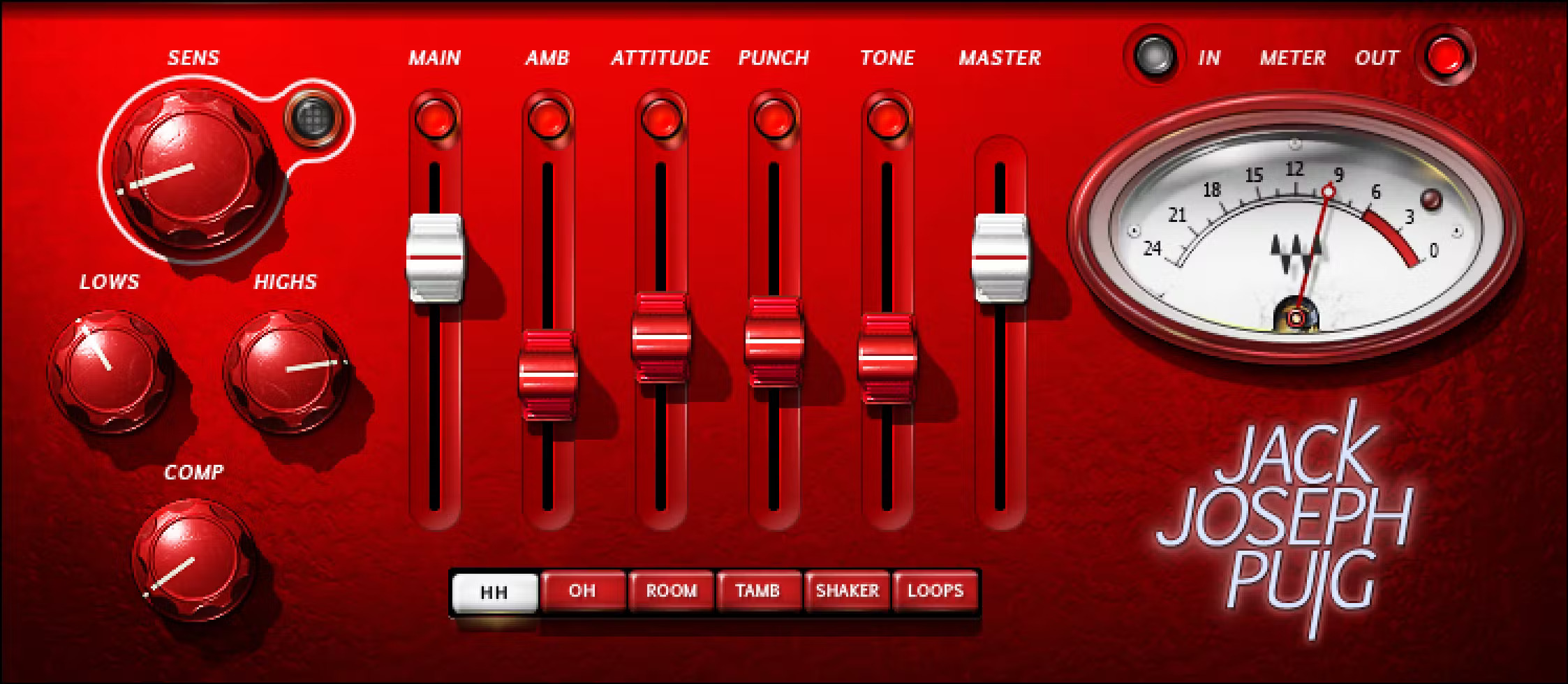 Waves JJP Cymbals & Percussion 效果器 Plugin (序號下載版)