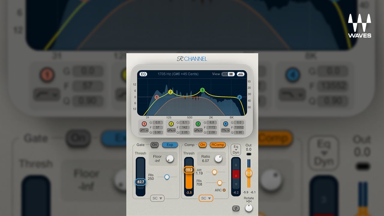Waves Renaissance Channel 效果器 Plugin (序號下載版)