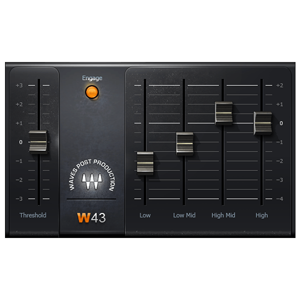 Waves W43 Noise Reduction 效果器 Plugin (序號下載版)