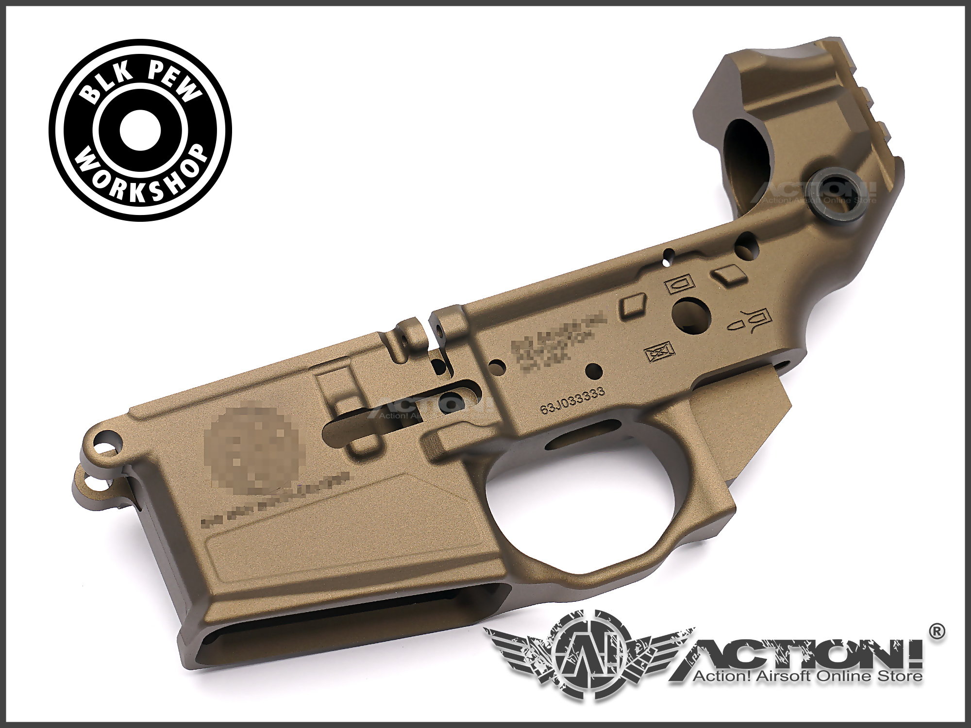 BPW - MCX 下槍身 /APFG MCX SPEAR LT GBB系列專用（6061鋁合金 CNC銑削