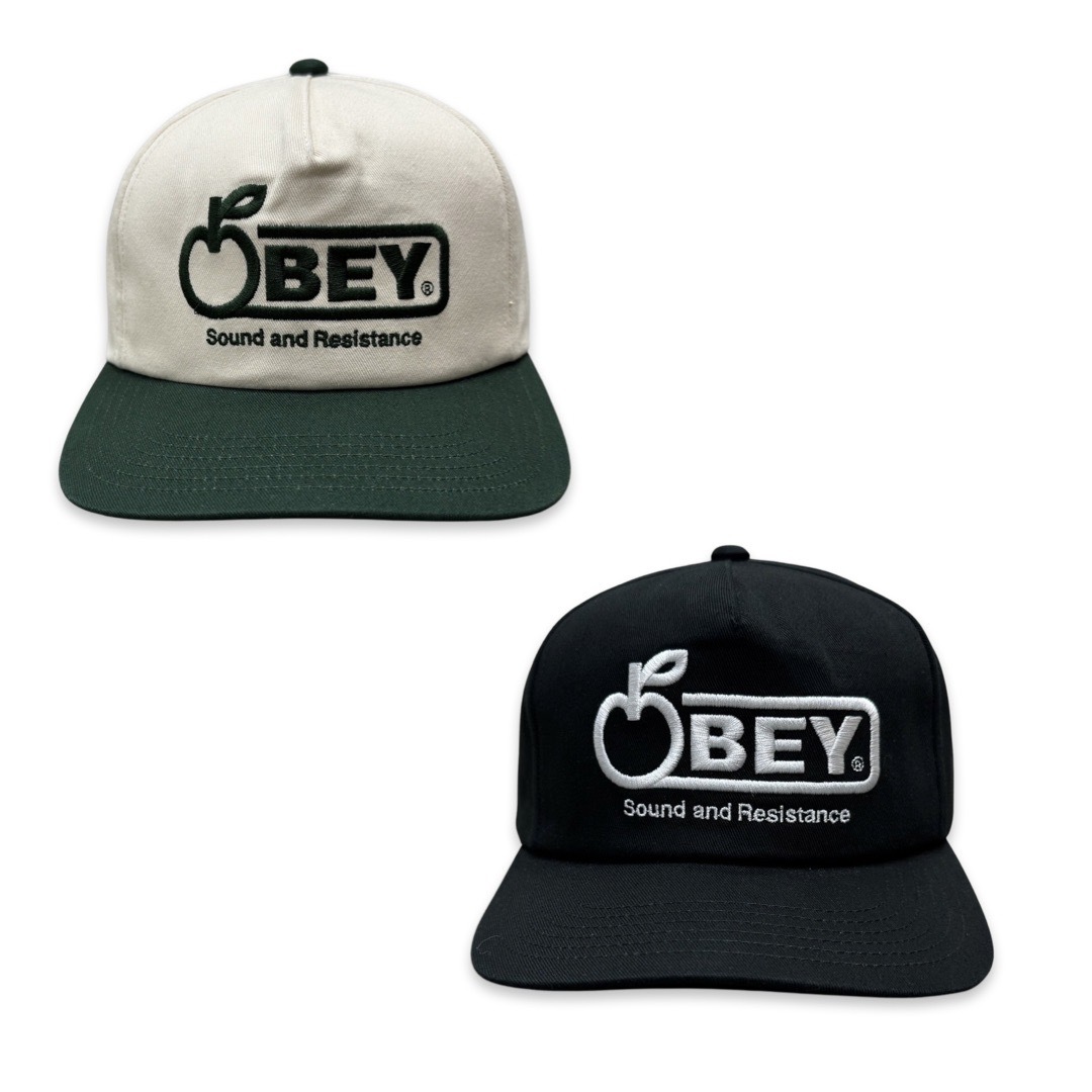 OBEY SOUND AND RESISTANCE SNAPBACK