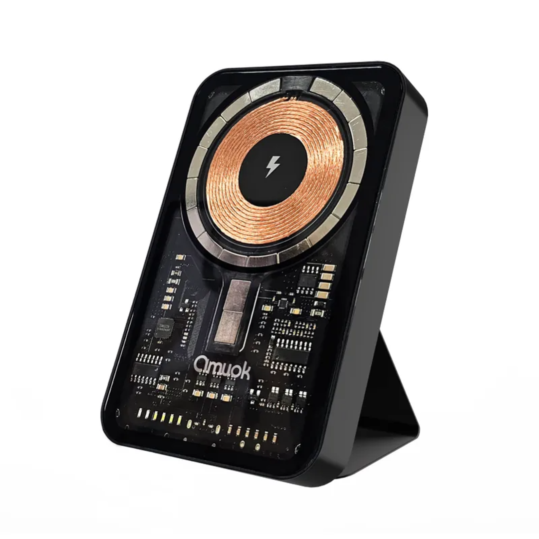 amuok Magsafe 工業風磁吸行動電源【D79】