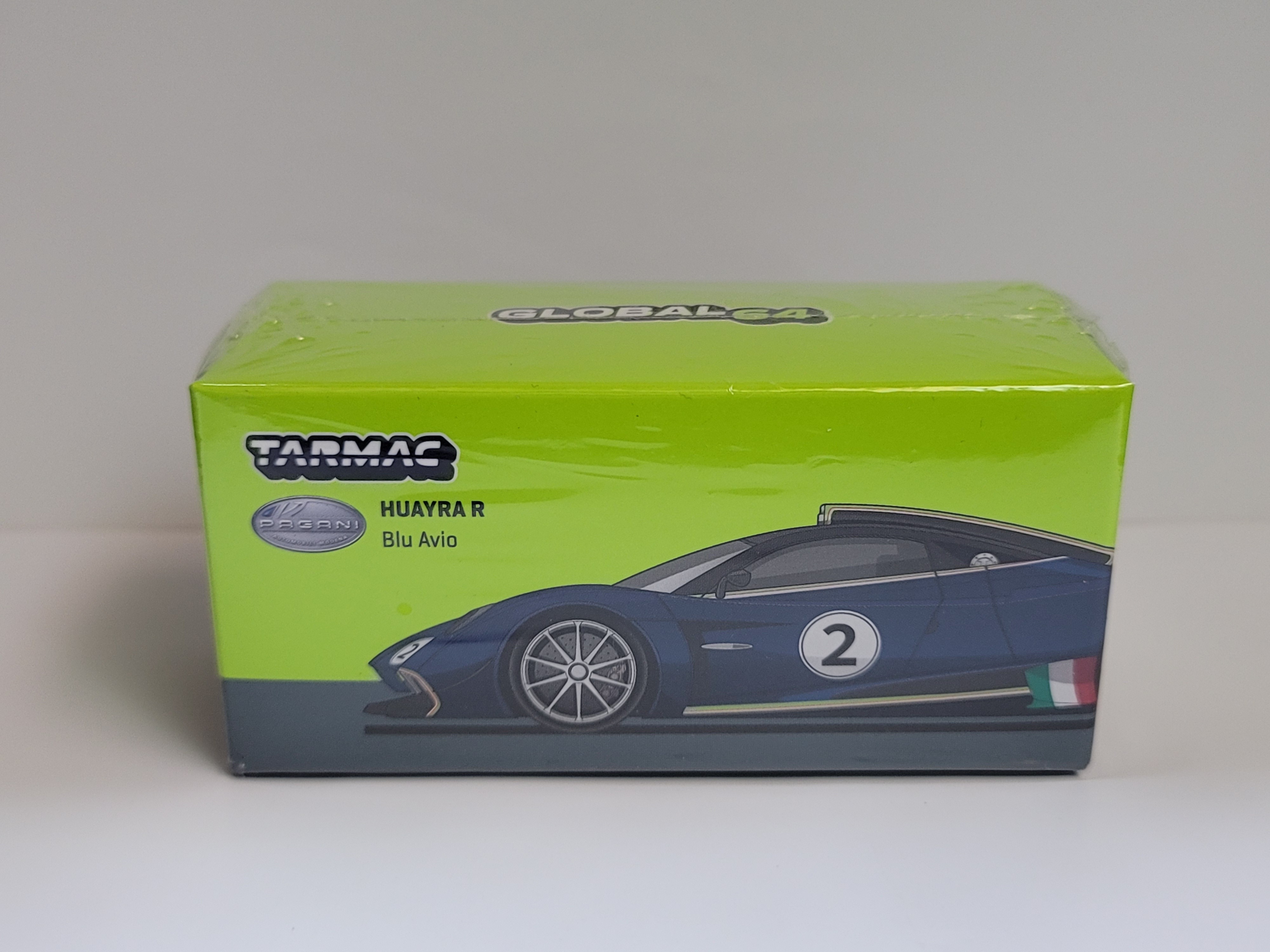 Tarmac 1/64 Pagani Huayra R - Blu Avio