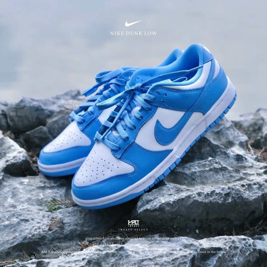 Nike Dunk Low (GS) UNC 大學藍 藍白 CW1590-103