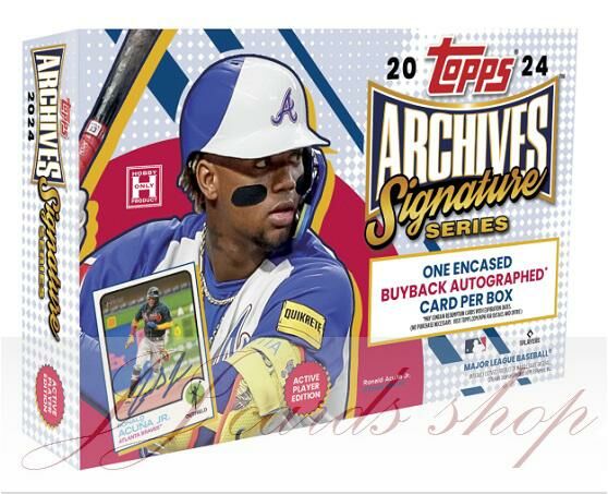 MLB 2024 Topps Archives Signature Series Active Player