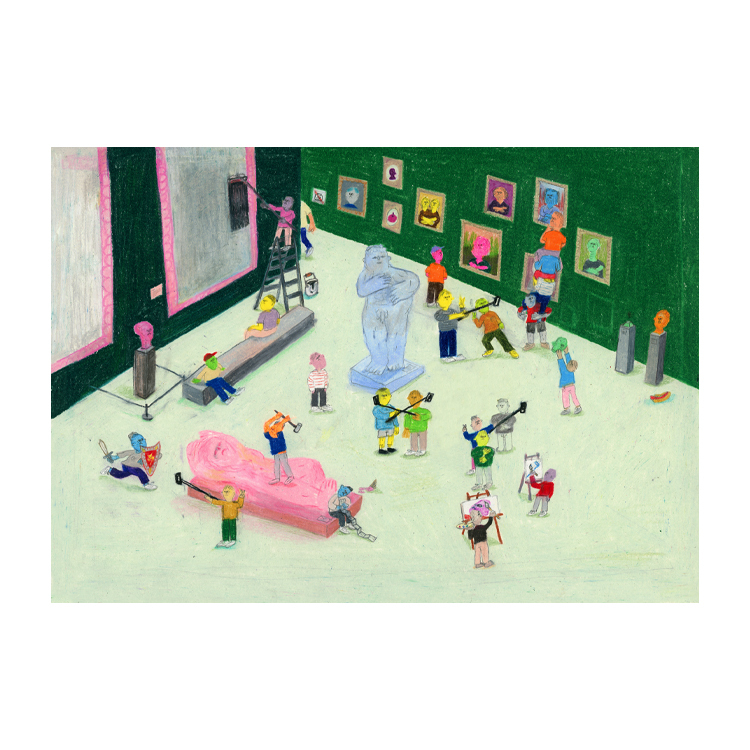 Green is Not a Creative Color Poster