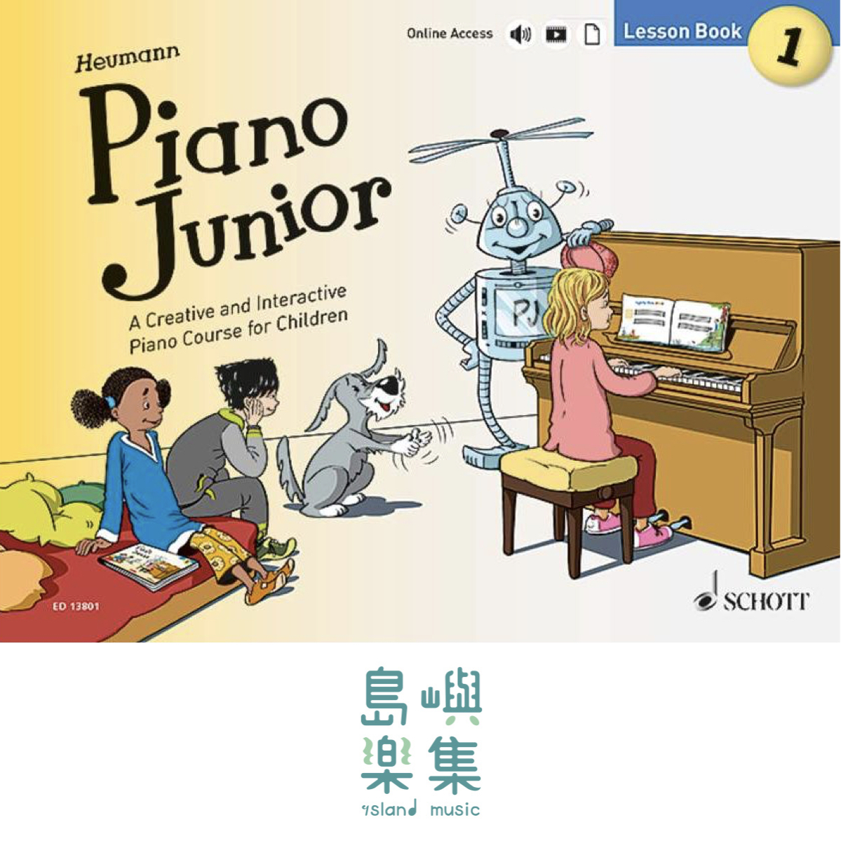 Piano Junior Lesson Book 1