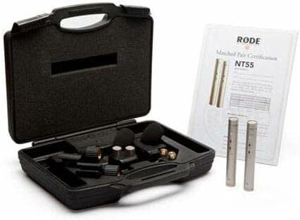Rode NT55 Multi-Pattern Condenser Microphones, Matched