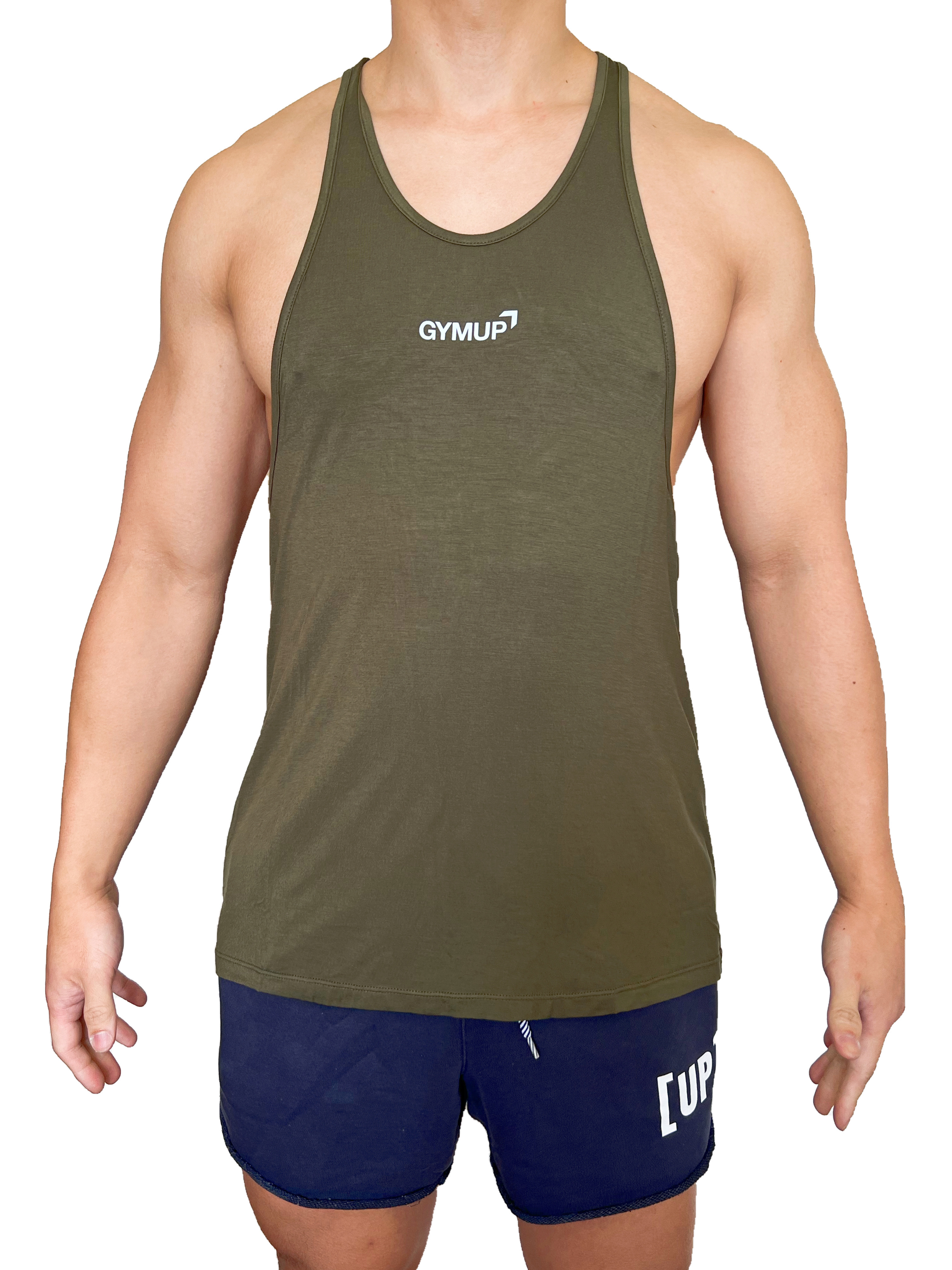 GYMUP Tank 05 Muscle Stringer - Dark Hunter