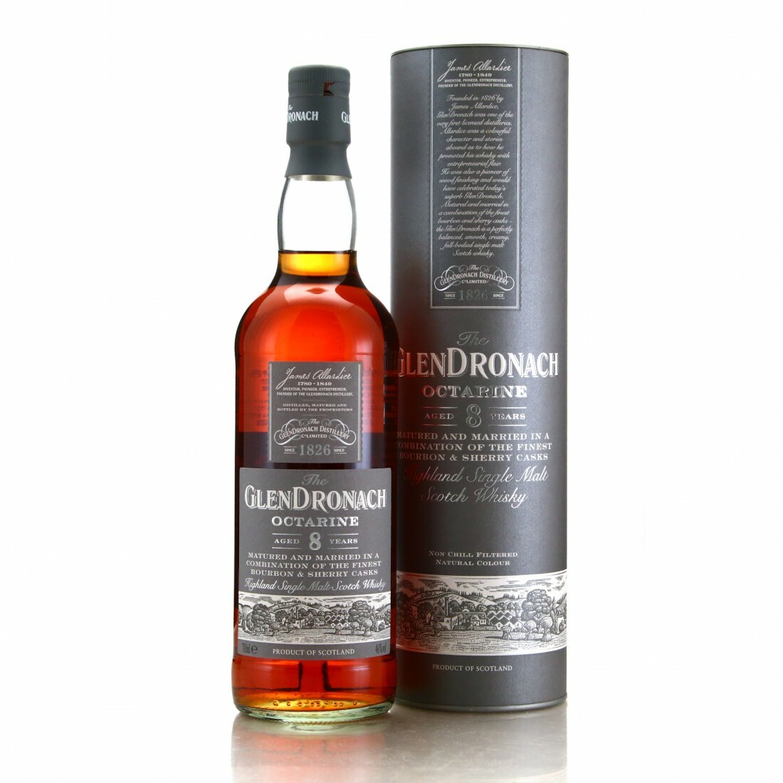 Glendronach 8 Year Old Octarine - 70cl/46%