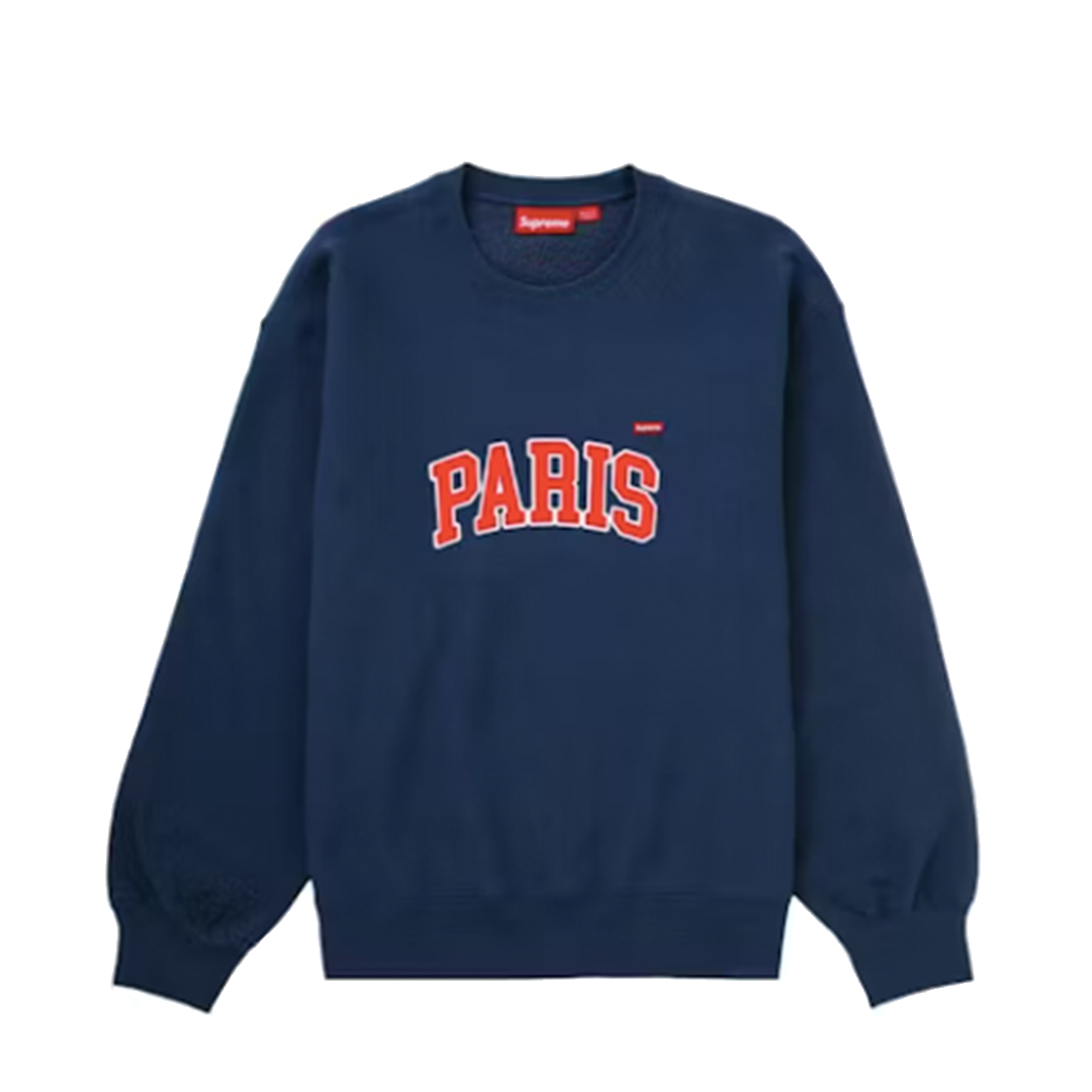 Supreme 24SS Small Box Paris Shop Crewneck | FLOMMARKET