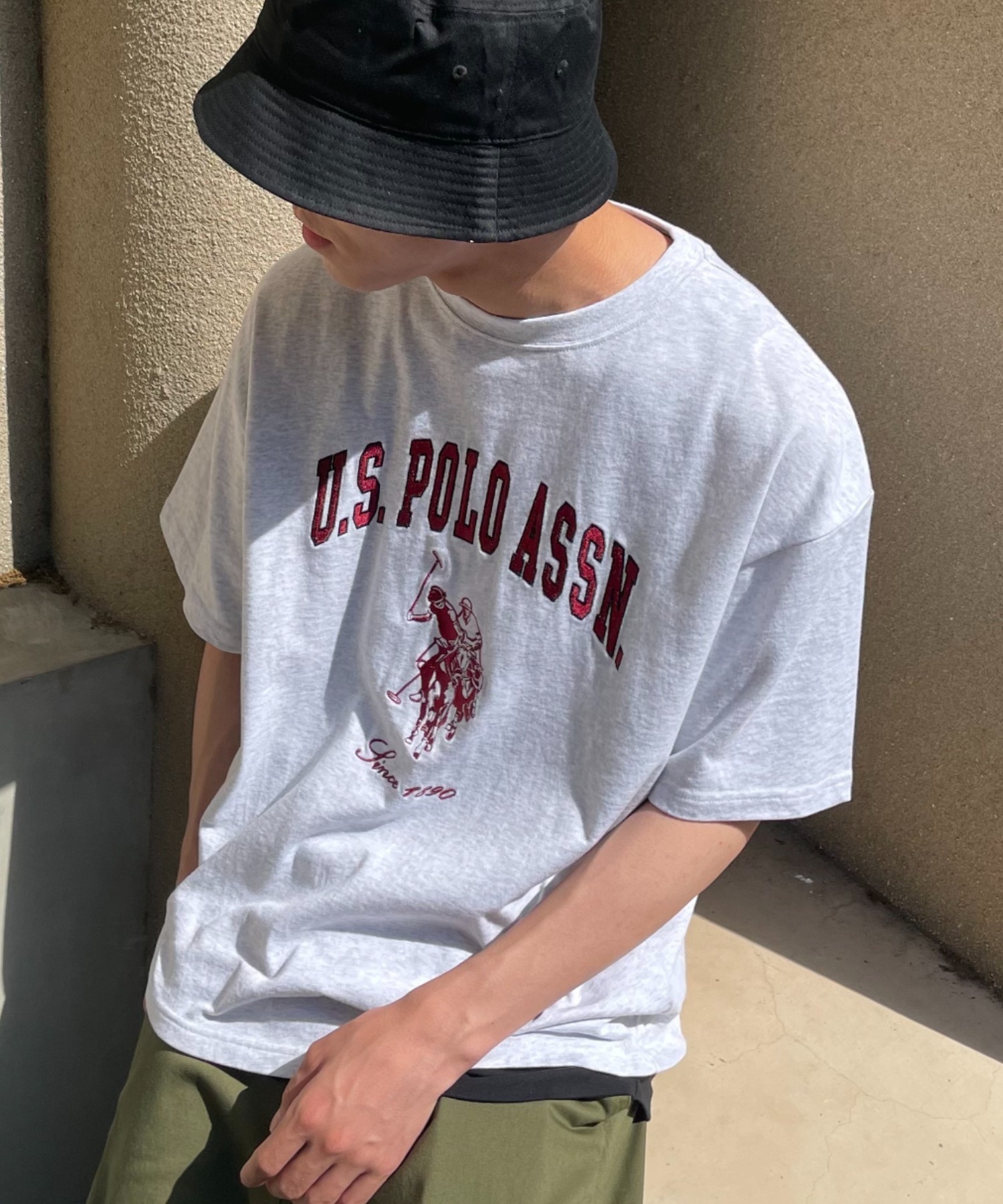 (PRE ORDER) U.S. POLO ASSN. CUSTOM COLLEGE LOGO EMBROID