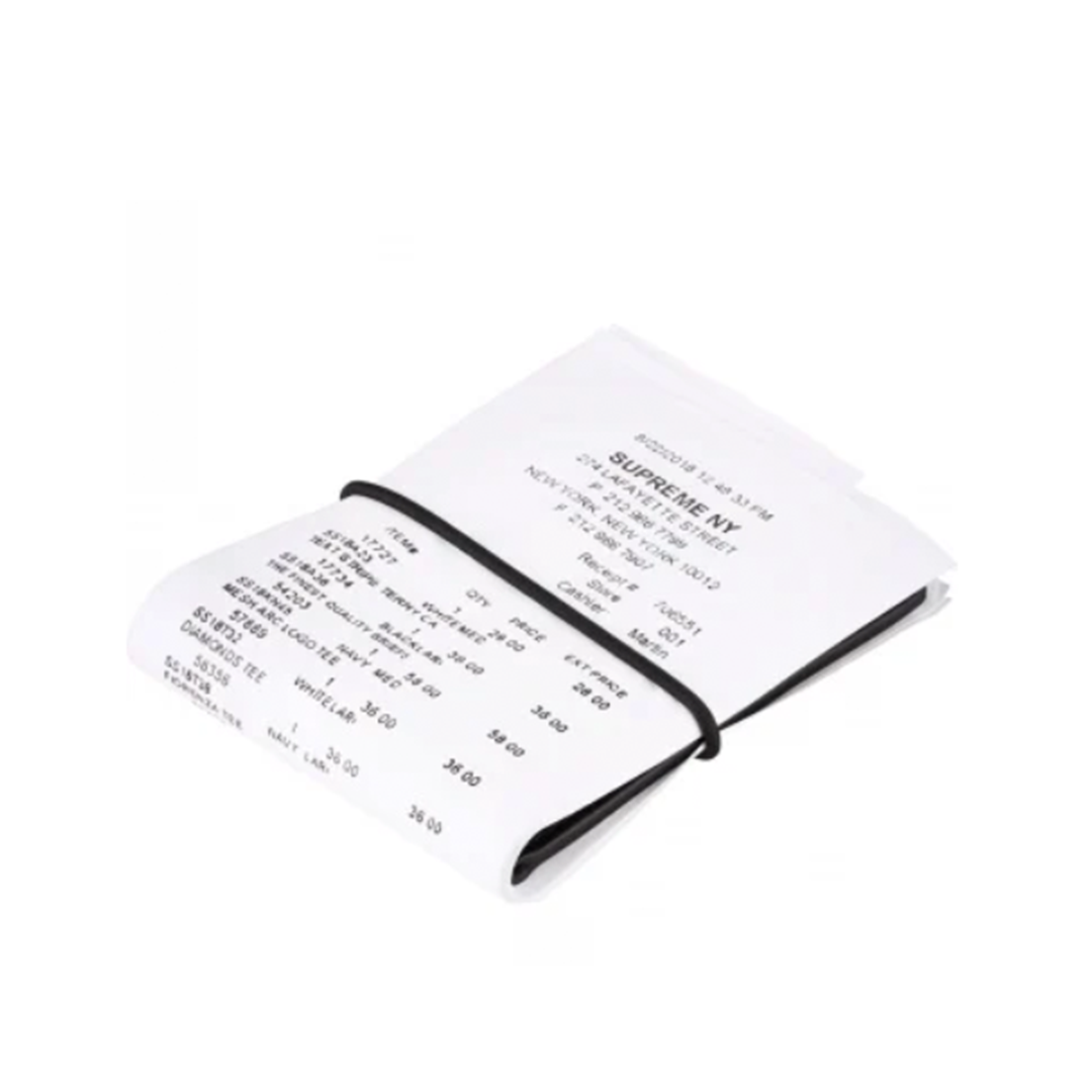 Supreme 24SS x MM6 Maison Margiela Receipt Wallet 皮夾