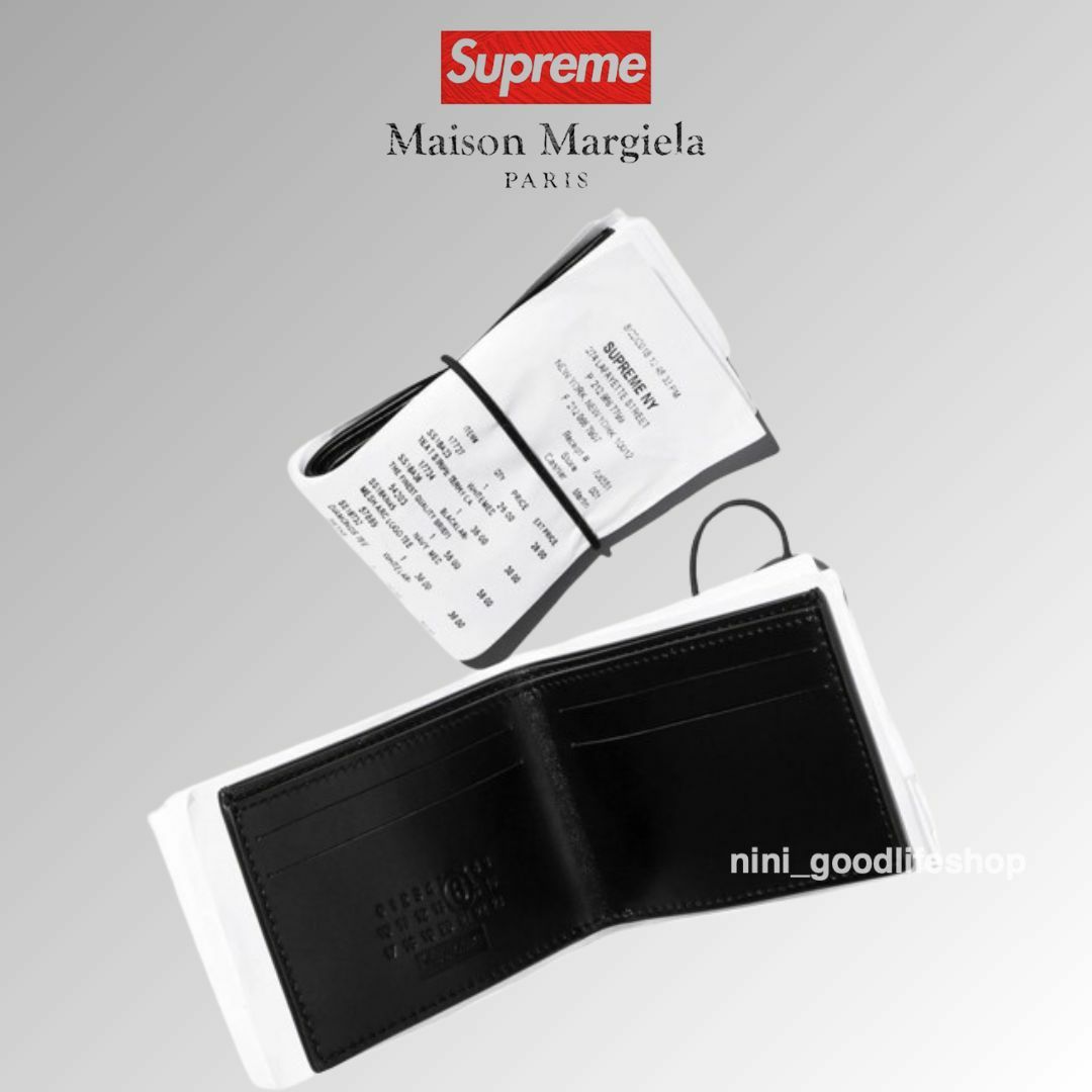 Supreme X MM6 聯乘系列 - 單據銀包