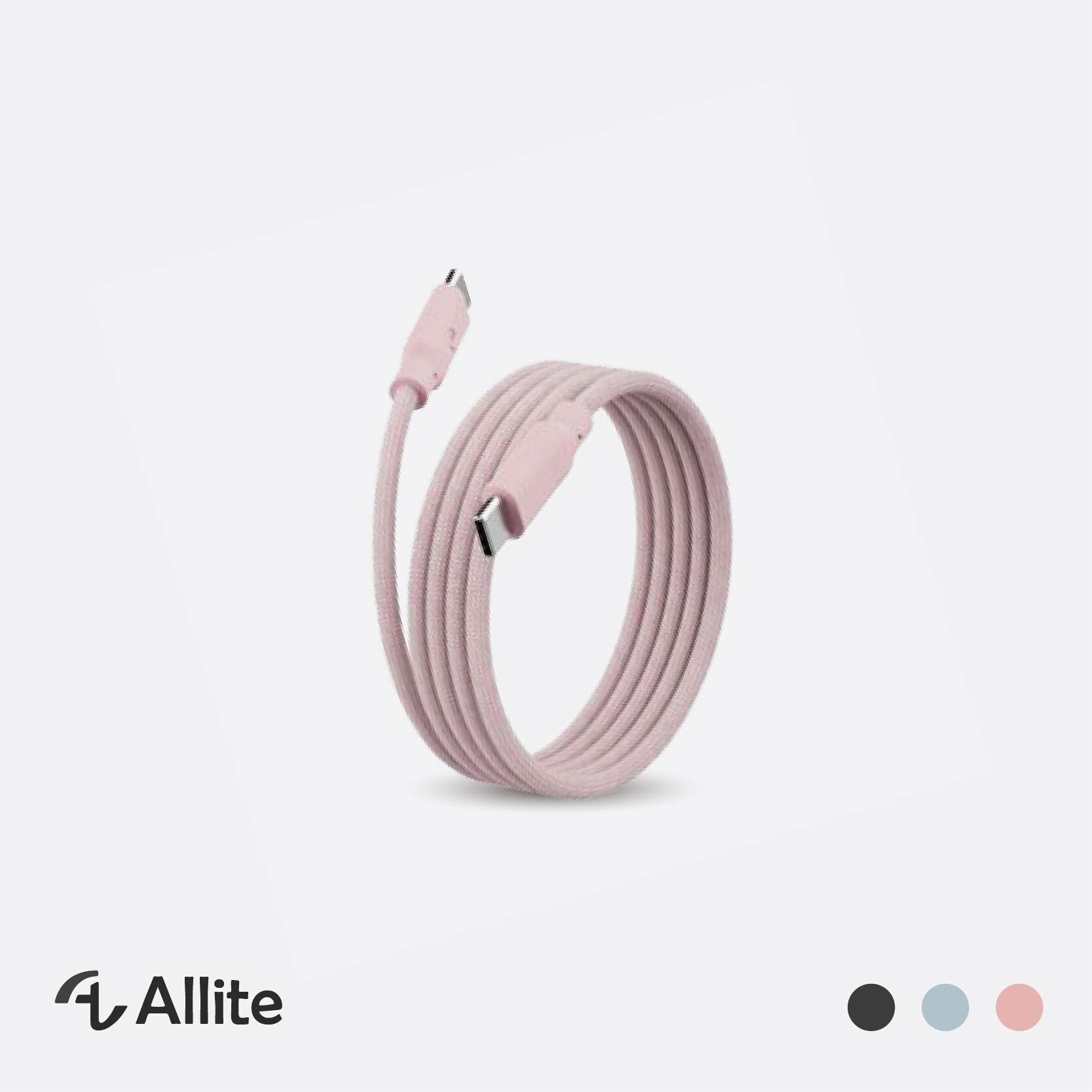 Allite EASY CABLE 磁吸收納編織快充線