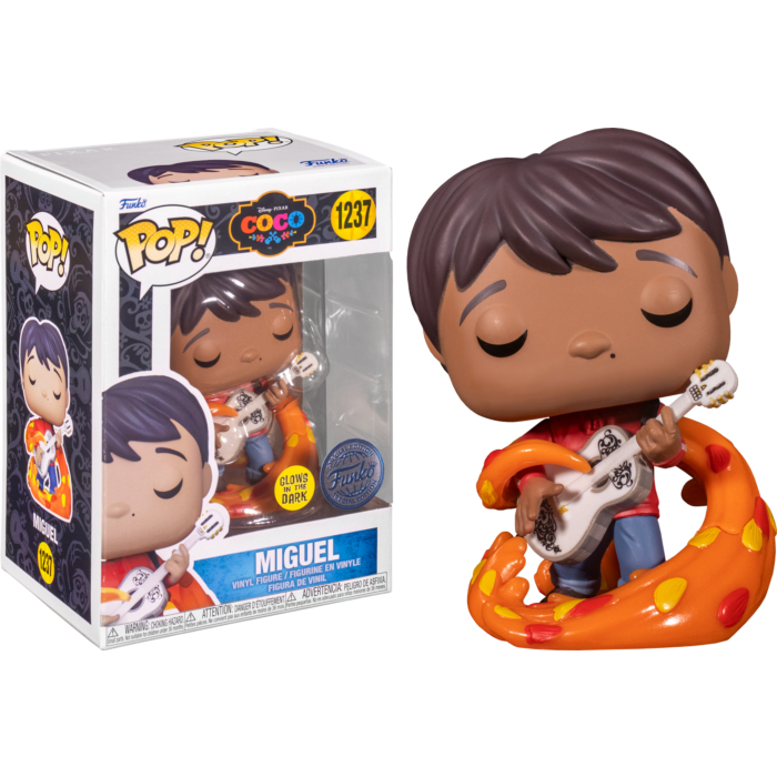 BEETLE FUNKO POP COCO 可可夜總會 MIGUEL 米高 夜光 吉他 限定 DISNEY P