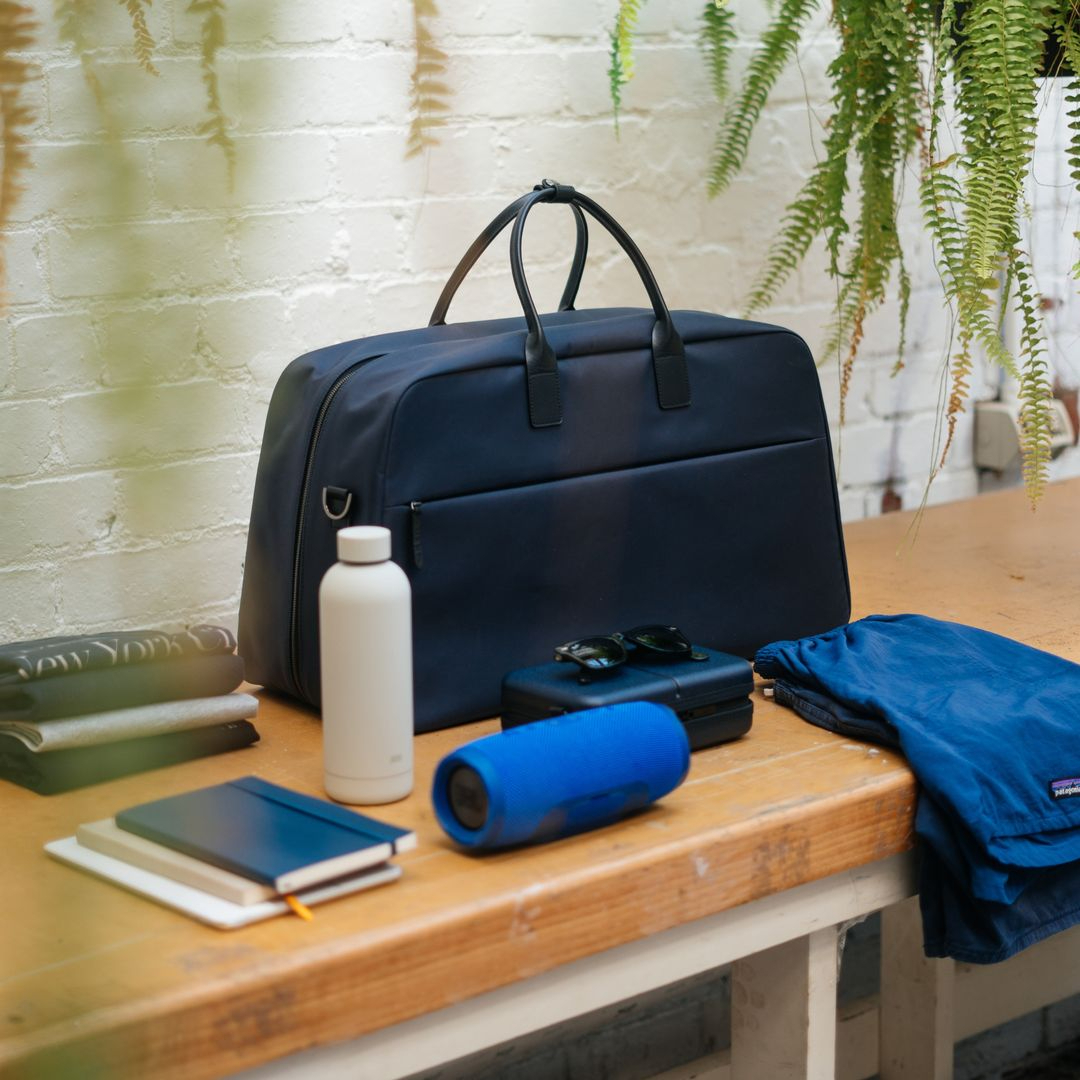 澳洲 JULY Carry All Weekender Plus 防潑水旅行袋 - 法國藍