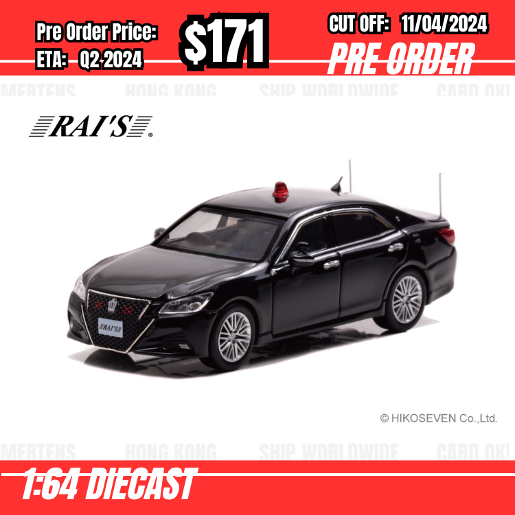 RS-$171 * Rai's * 1:64 Toyota CROWN Athlete GRS214 VIP