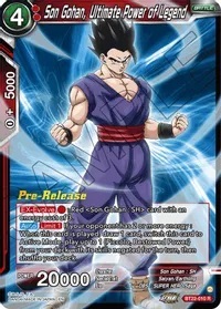 BT22-010 Son Gohan, Ultimate Power of Legend - Critical