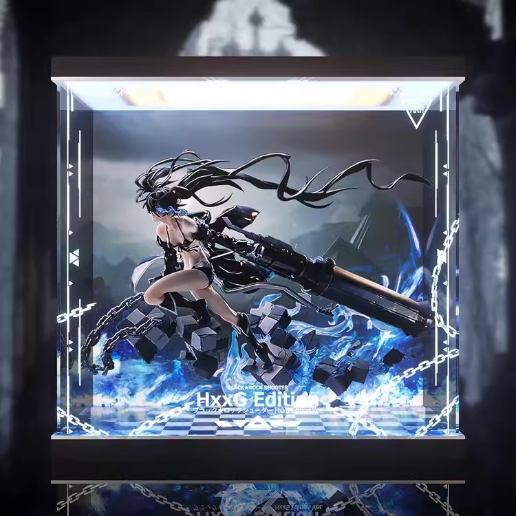 [AOWOBOX] BLACK ROCK SHOOTER 黑岩射手 HxxG Edition 展示盒