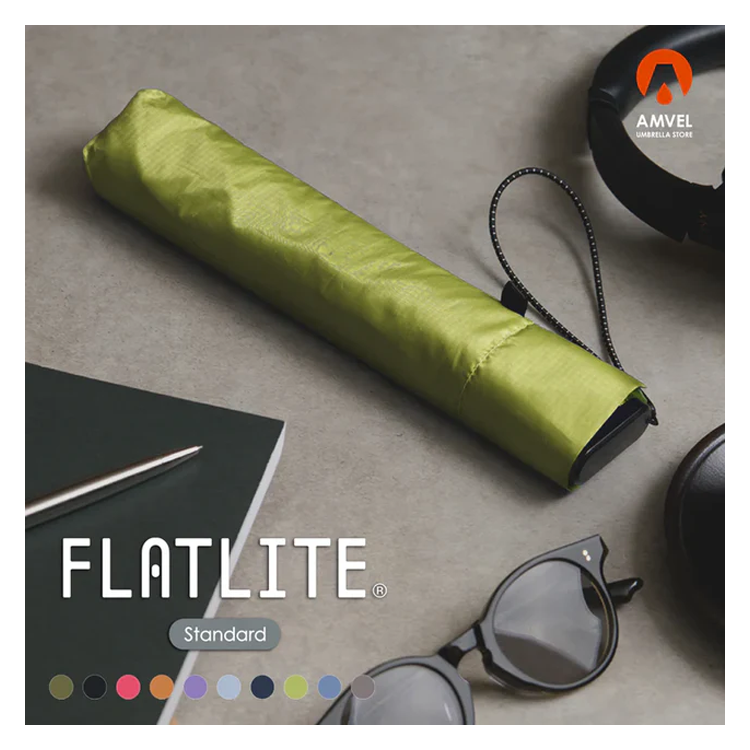 日本 AMVEL FLATLITE Standard 超薄輕便扁平折疊傘｜DMAG online!