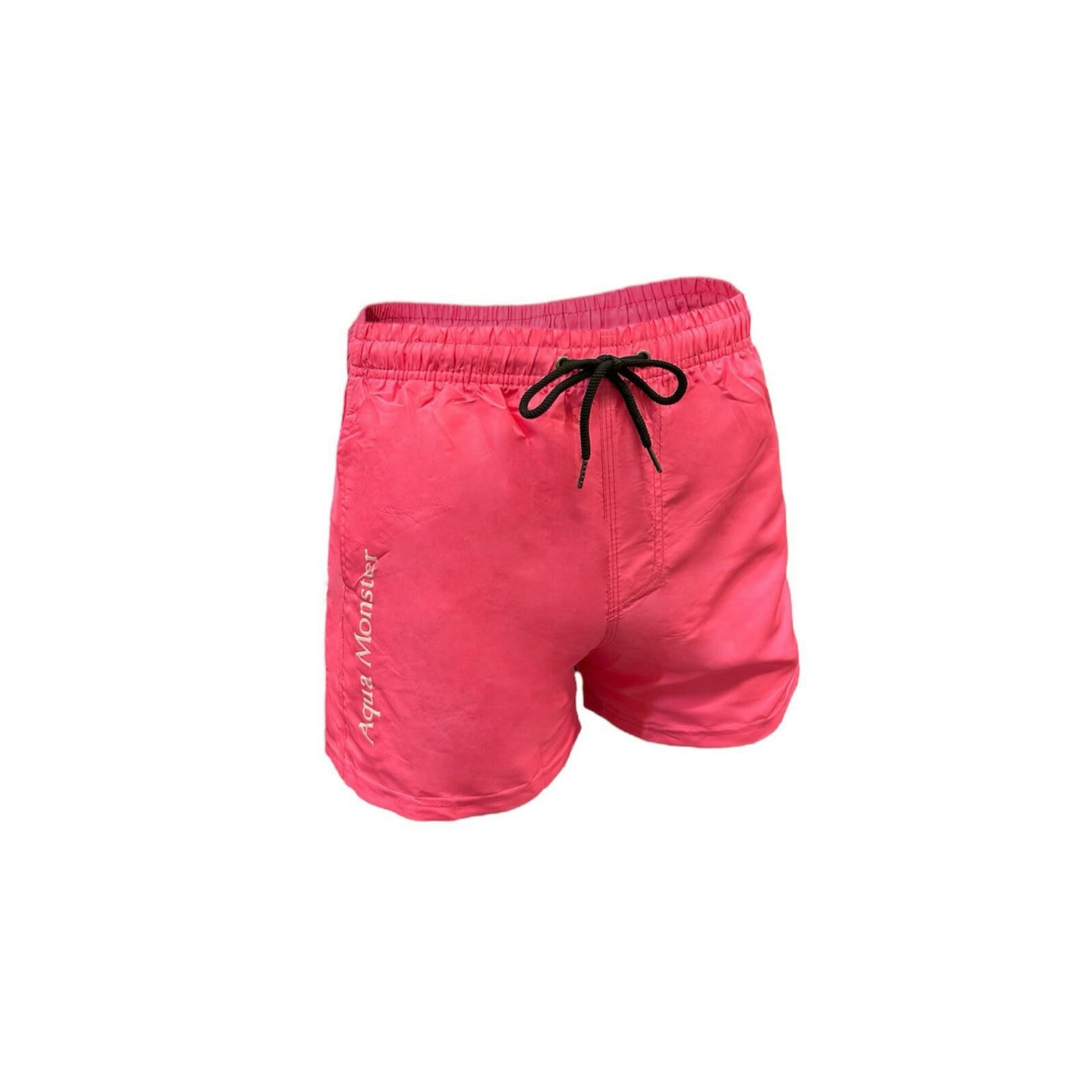 UV Colour changing Logo Beach Shorts - Watermelon Pink