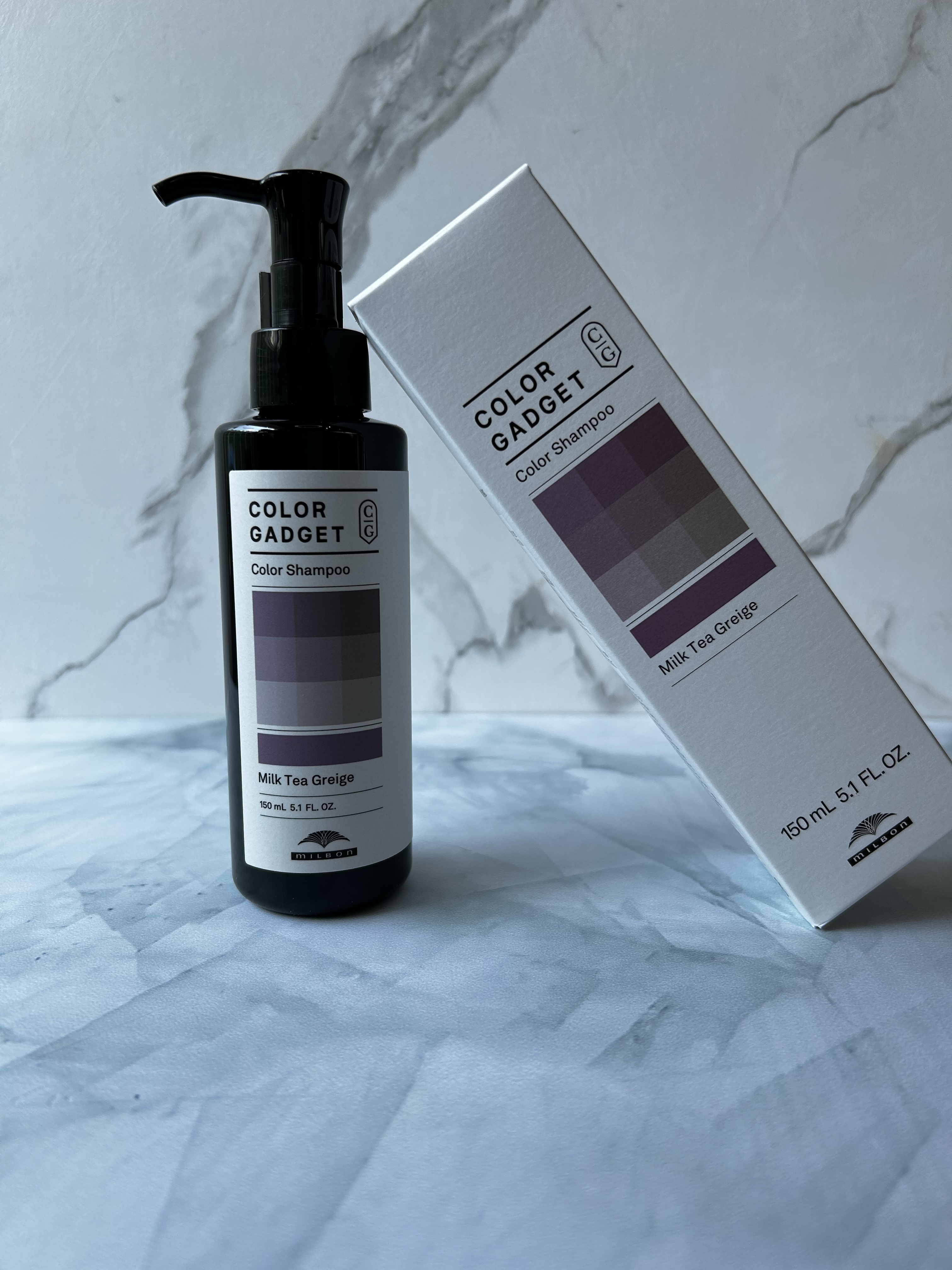 Milbon Color Gadget 淡奶茶色洗髮水 150ml