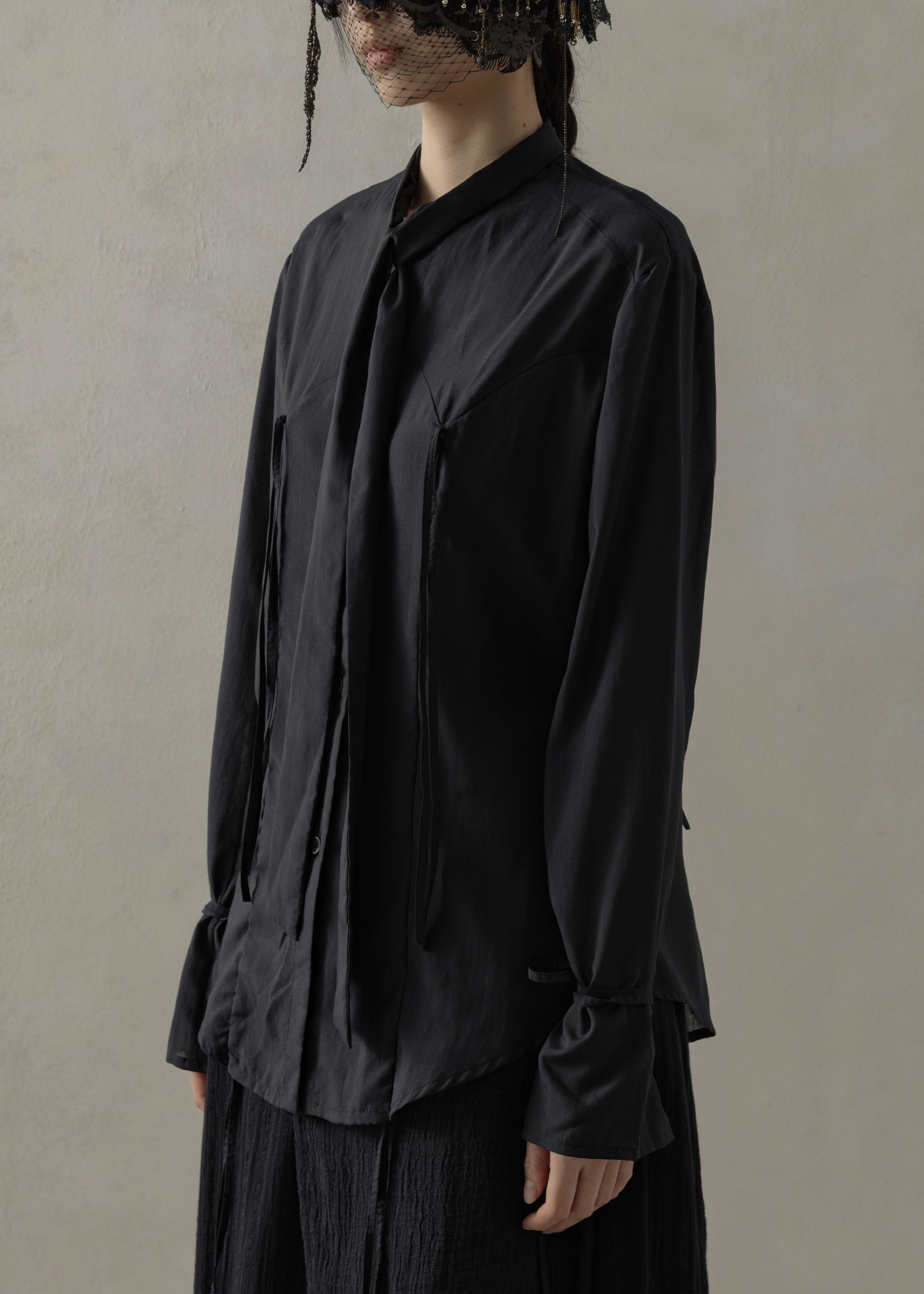 Professor.E - 24SS WMS｜Drawstring Shirt