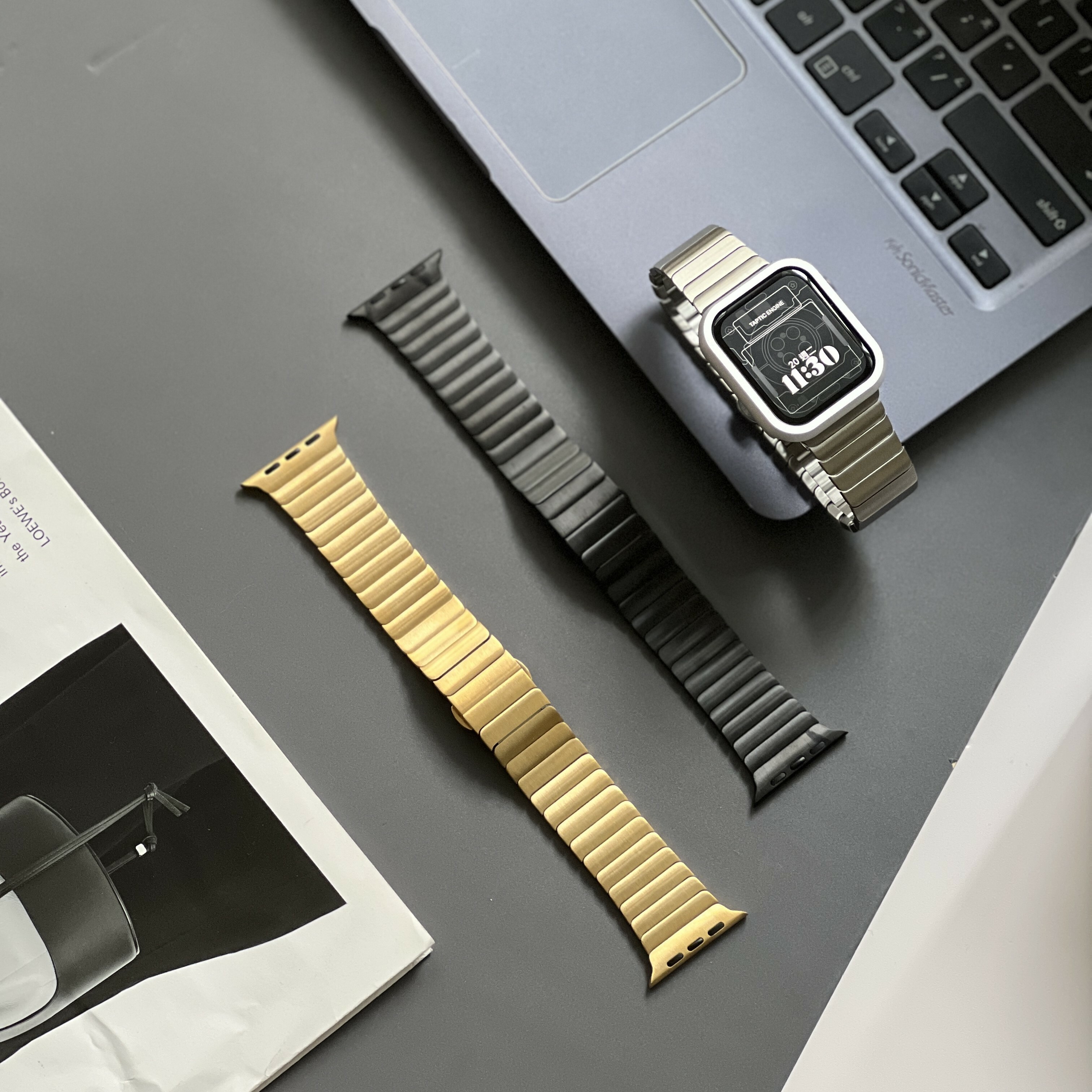 Apple Watch金屬錶帶【Z33】