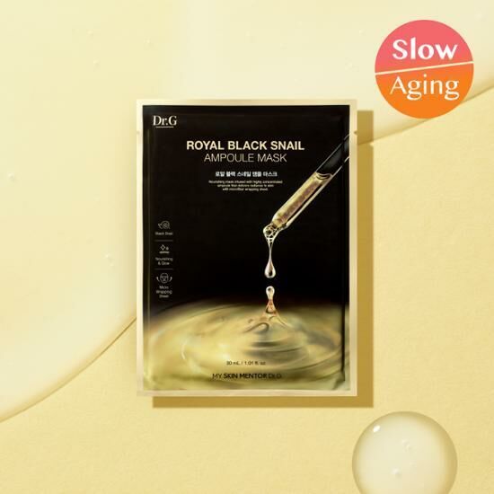 Dr.G Royal Black Snail Ampoule Mask Sheet 5p