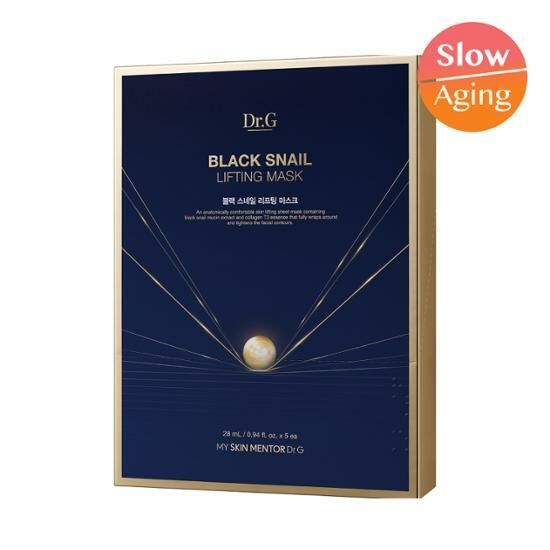 Dr.G Black Snail Lifting Mask Sheet 5pc