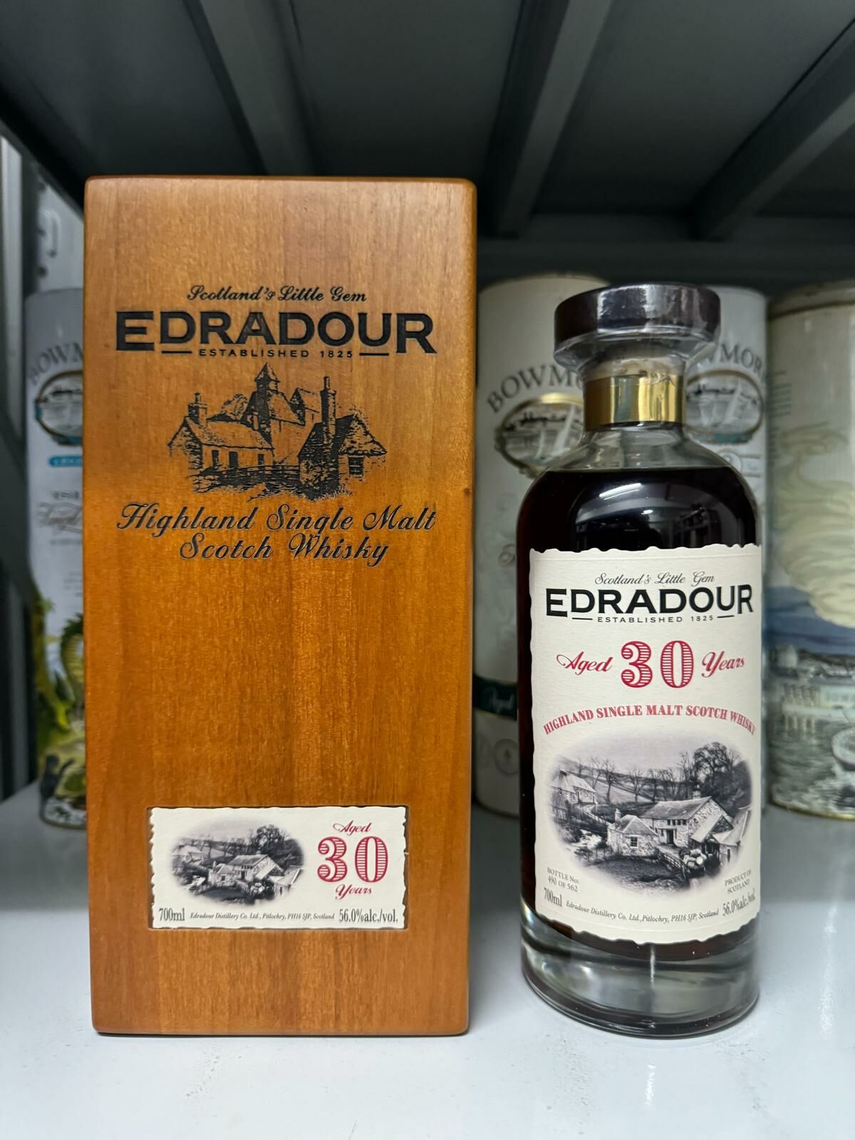 Edradour 30 Years Batch 1 Highland Single Malt Scotch W