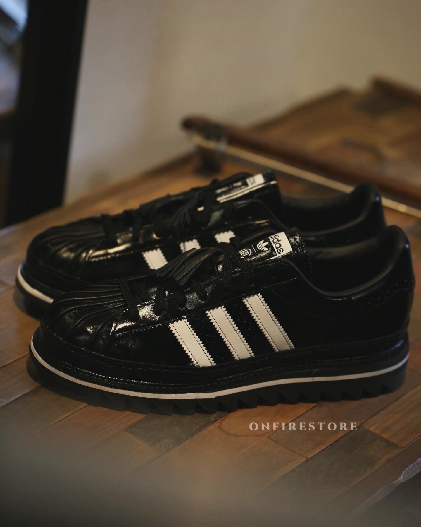 {現貨} CLOT X Adidas Superstar By EC Black IH5953