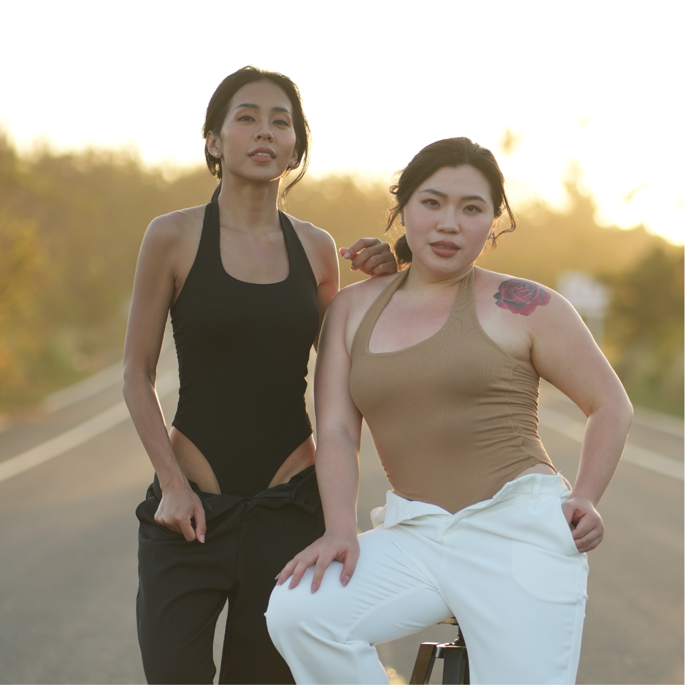 Astrid 歐美繞頸露背連體衣bodysuit - Sexy in Shape