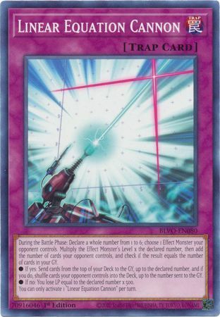 BLVO-EN080 Linear Equation Cannon