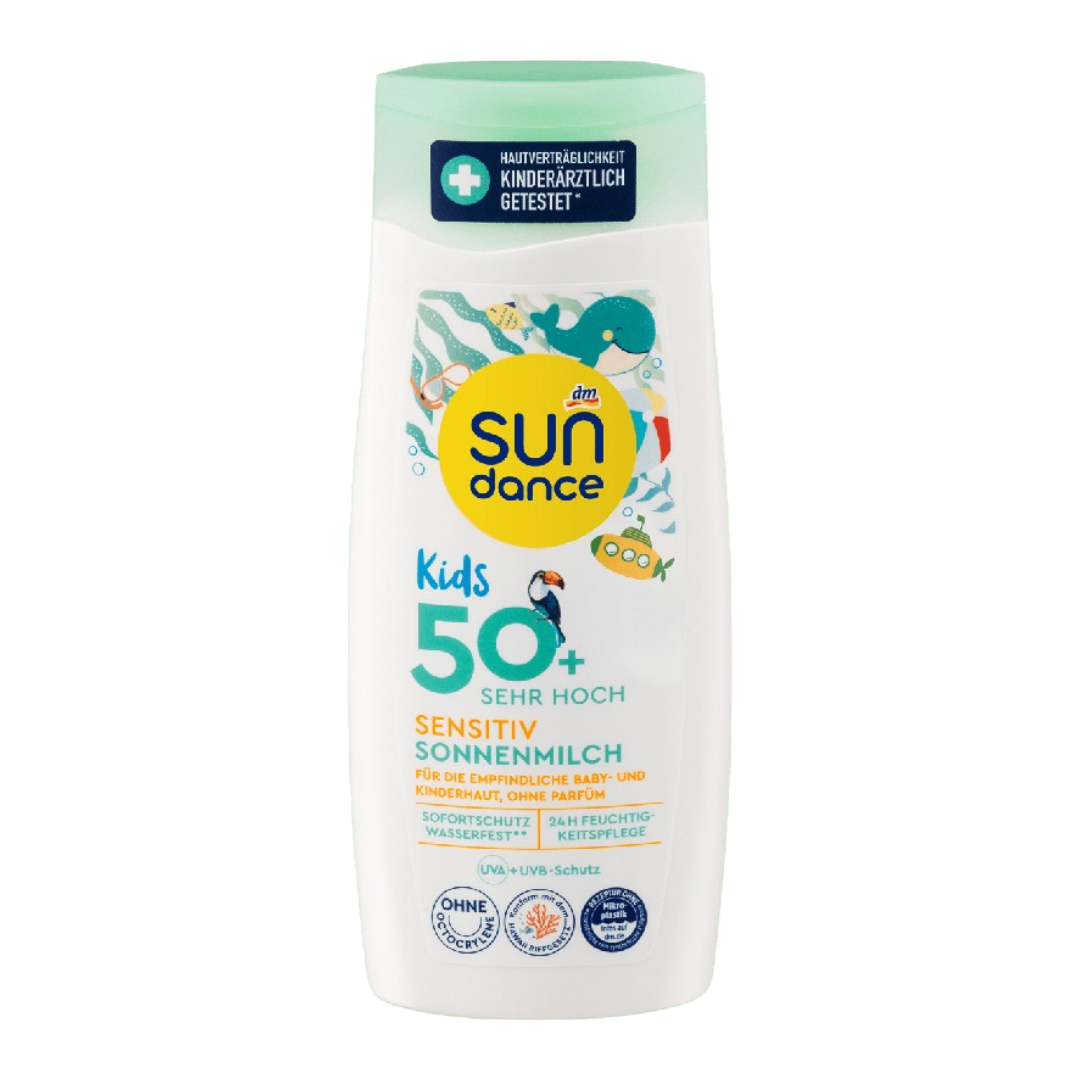德國Sundance 防曬防敏兒童乳液 SPF 50+ 200ml