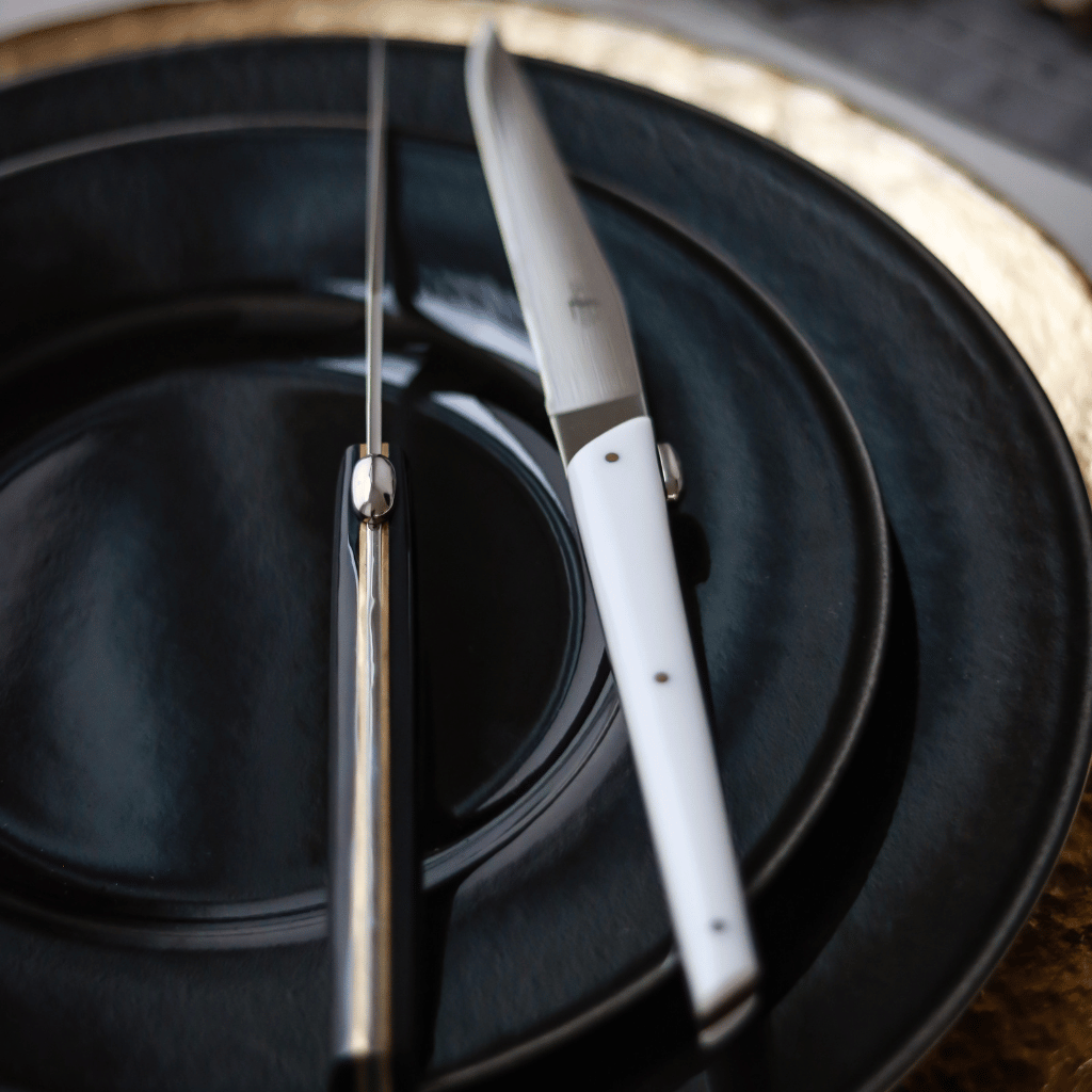 FORGE DE LAGUIOLE ⋆ Gagnere JY's 2 steak knives mixed