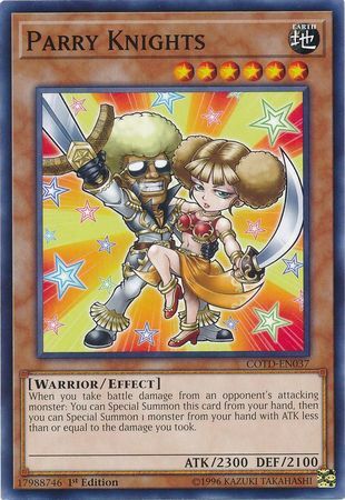 COTD-EN037 Parry Knights