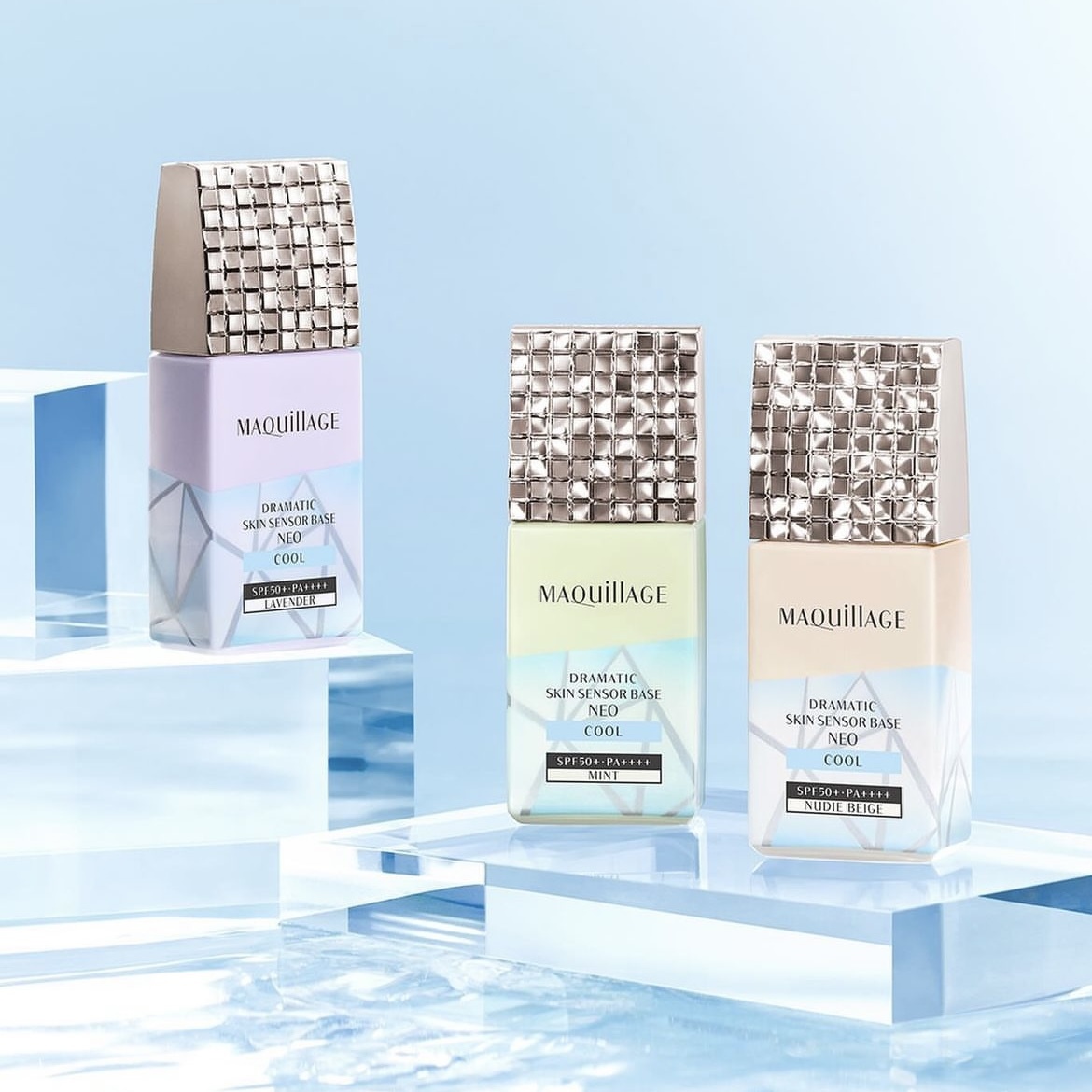 [限定] MAQUILLAGE Dramatic Skin Sensor Base NEO Cool Type