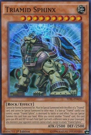 TDIL-EN030 - Triamid Sphinx - Super Rare 1st Edition