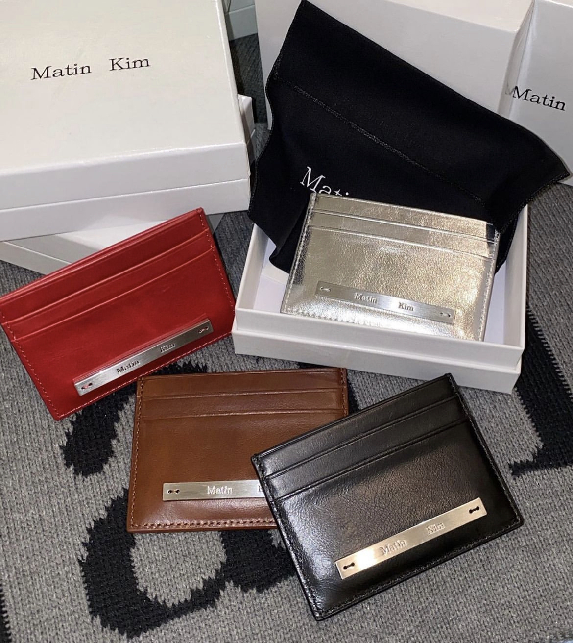 【Matin Kim】Vintage Card Wallet