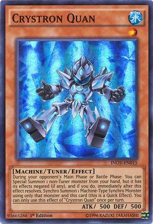INOV-EN015 - Crystron Quan - Super Rare 1st Edition