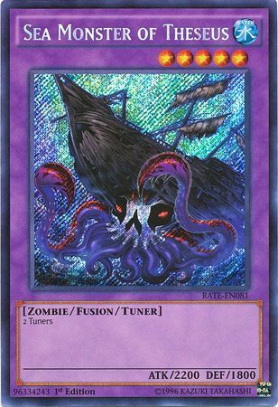 Sea Monster of Theseus - RATE-EN081 - Secret Rare 1st E