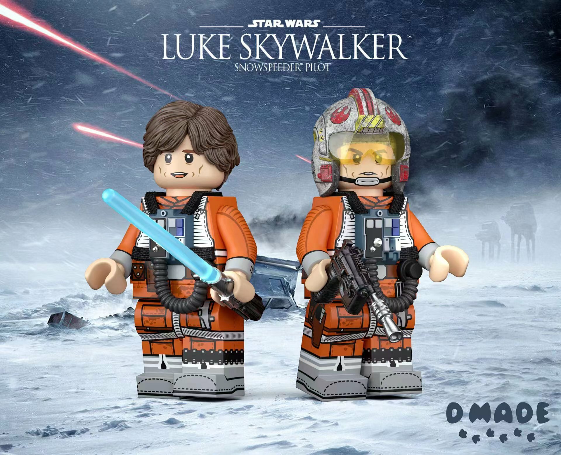 [D Made][Preorder] Star War - Luke pilot [PADprinted]