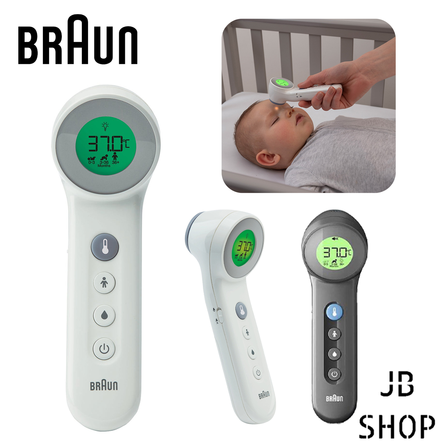 Braun 百靈 BNT400 免接觸額溫槍