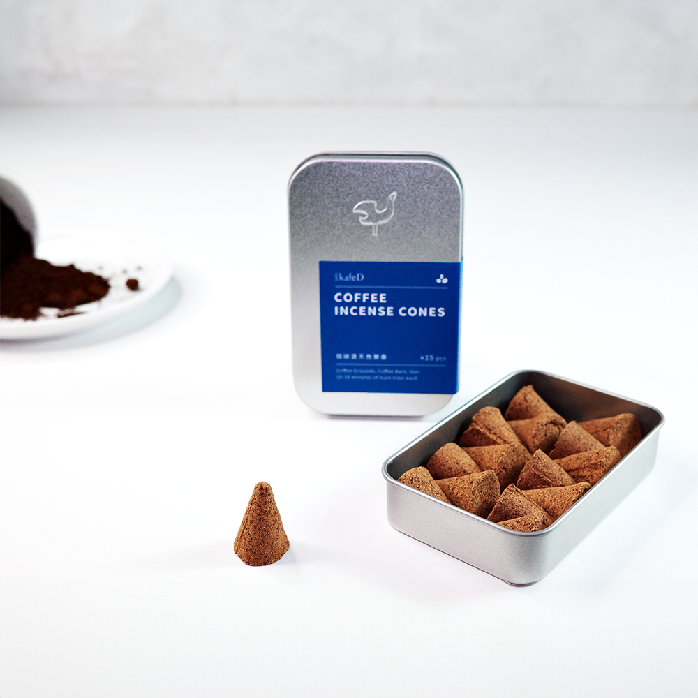 kafeD x 長日咖啡 咖啡渣再製防蚊塔香