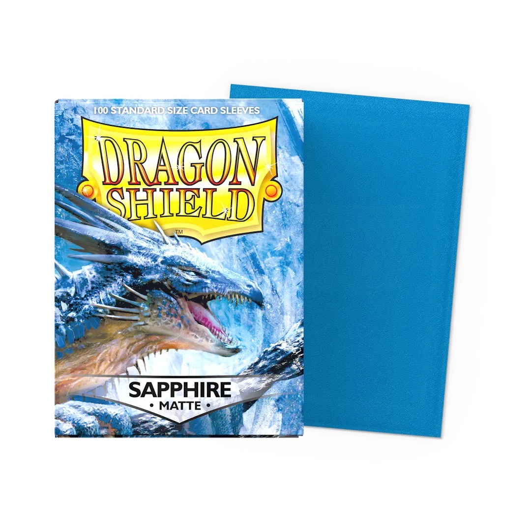 Dragon Shield - Sapphire - Matte Sleeves