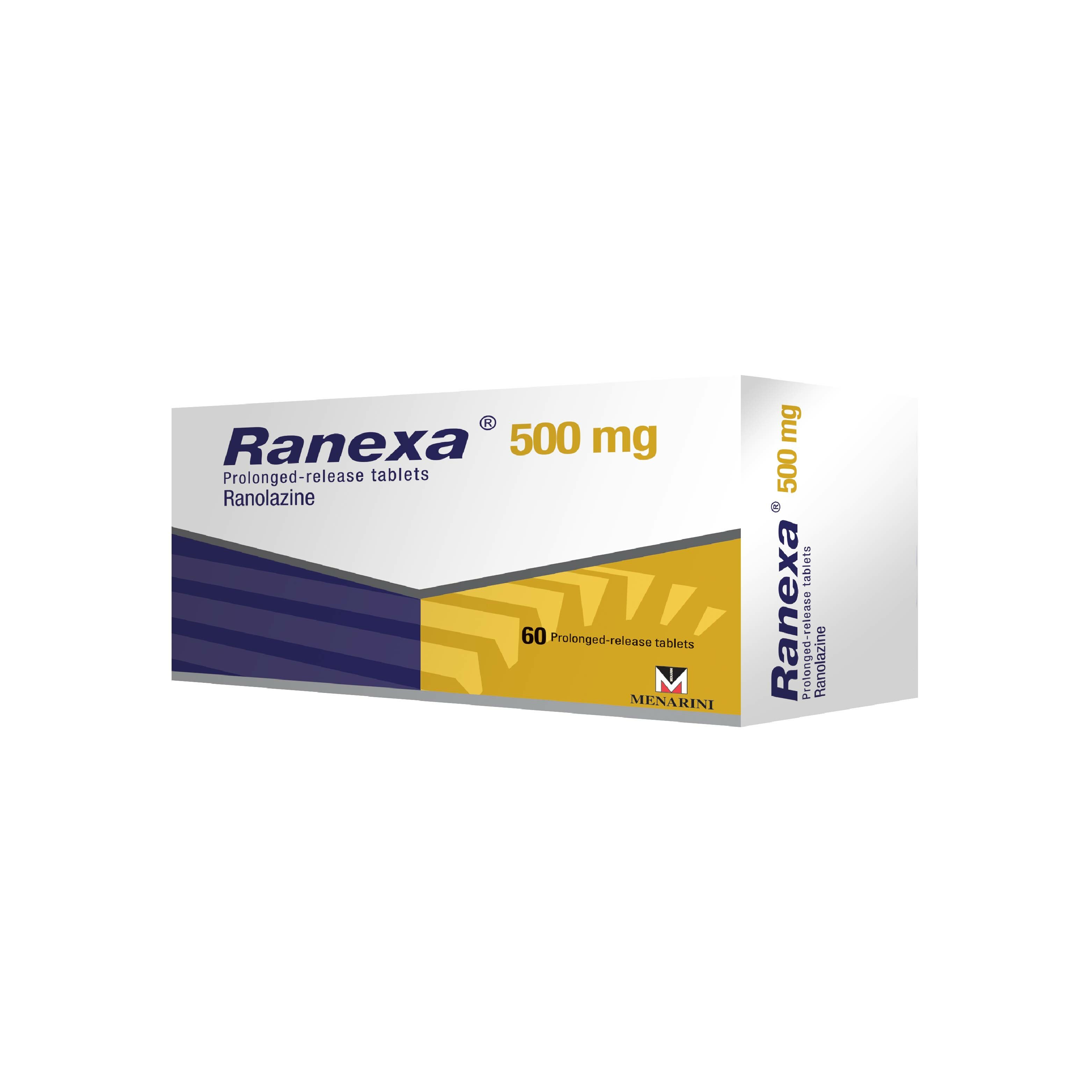 RANEXA PROLONGED-RELEASE TABLETS 375MG/ 500MG/ 750MG